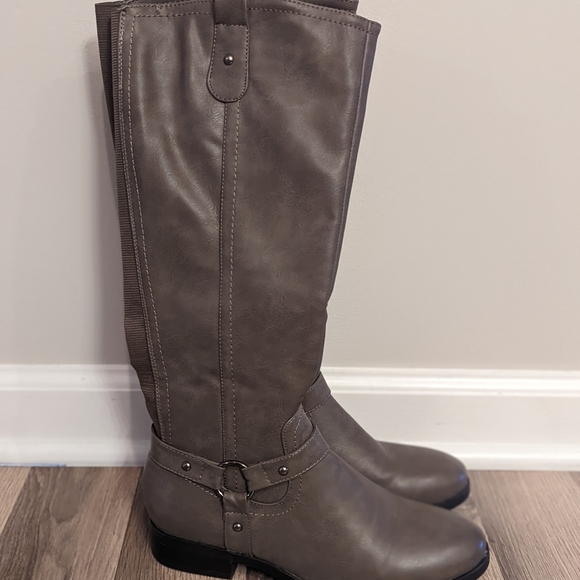 Shoes | Gray Boots | Poshmark